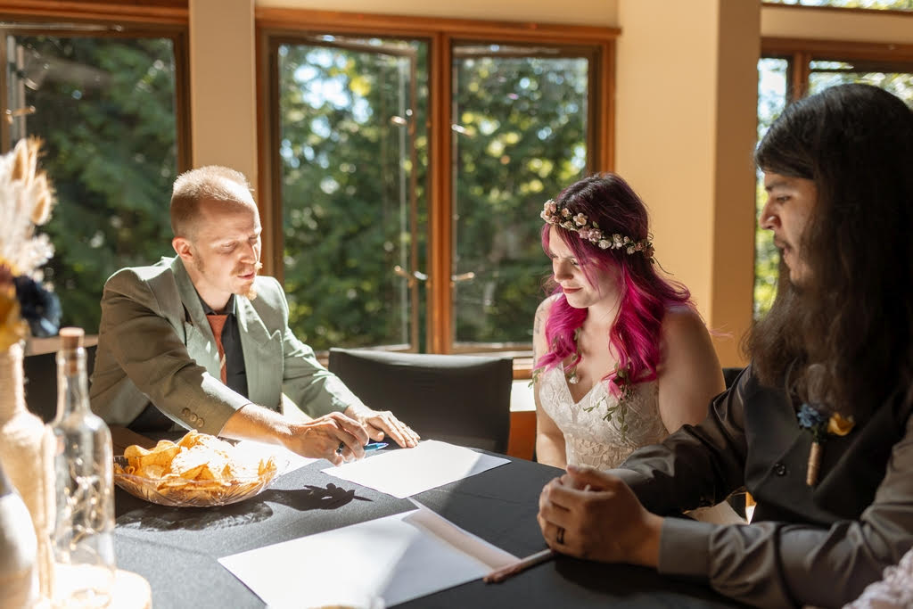 Reverend Sunny - My Snohomish Wedding